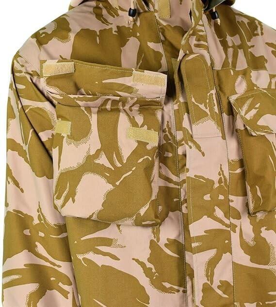 British Army Issue DPM DMVP Goretex Waterproof Desert Smock NEW