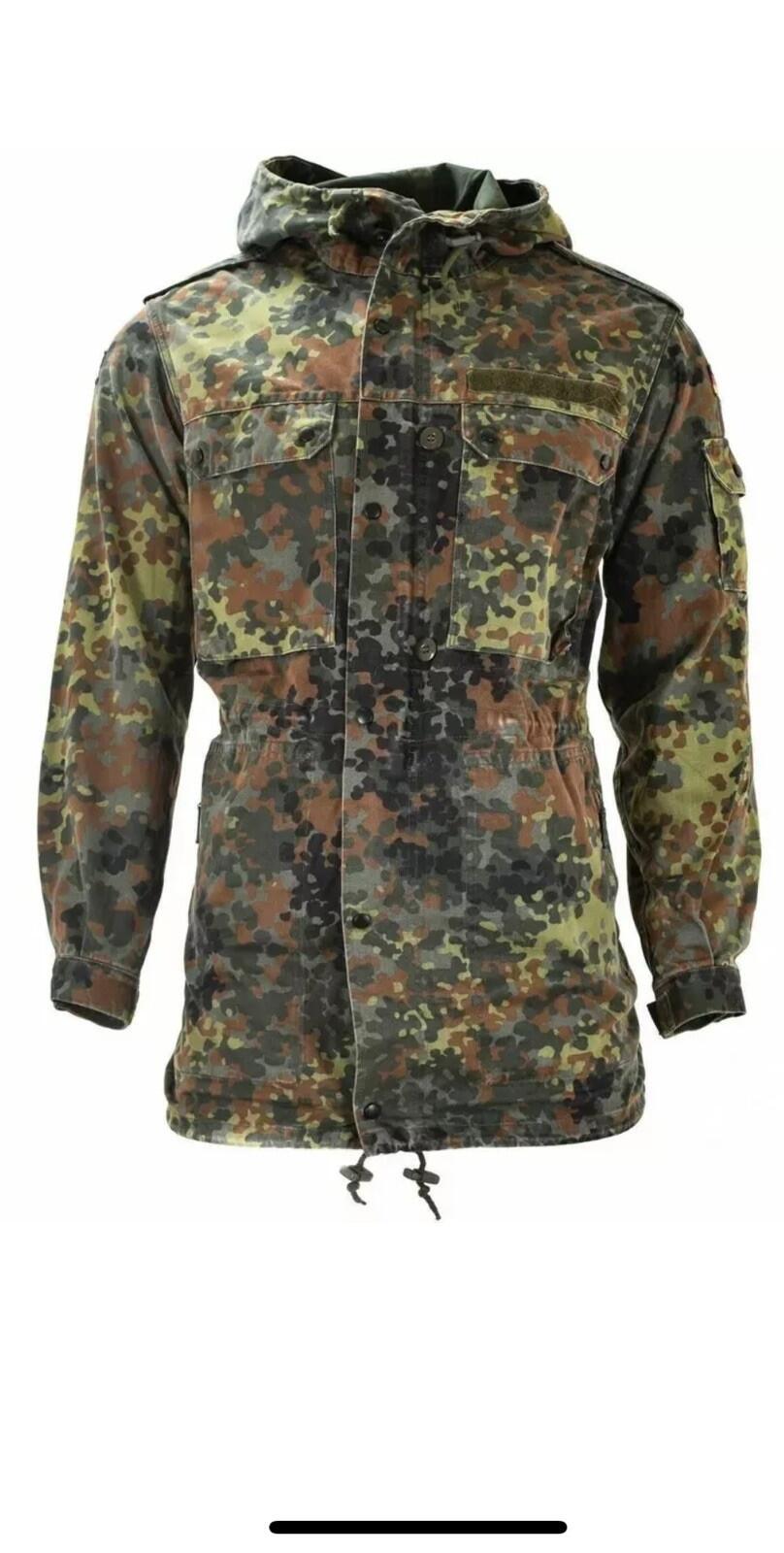 German Army Flecktarn Parka Jacket