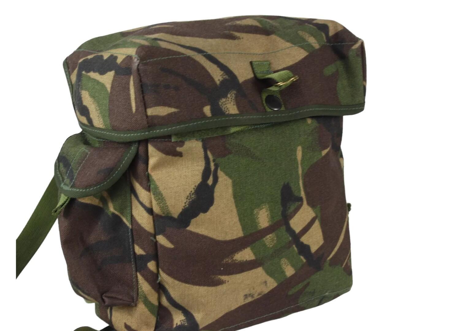 Haversack Respirator, DPM, Gas Mask Bag, PLCE, British Army, Tool bag