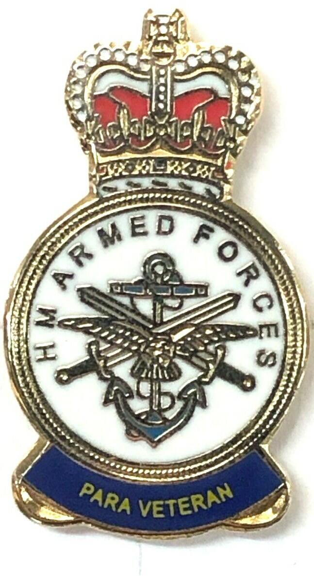 Armed Forces Veterans Lapel Pin Badges.