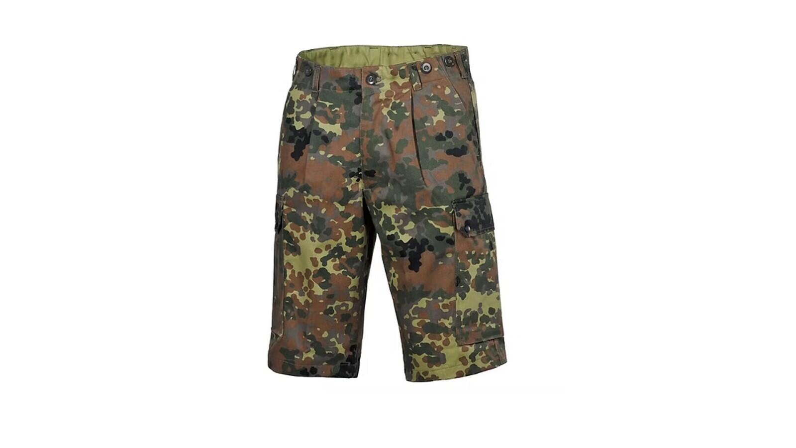 German Army Flecktarn Shorts Used G1