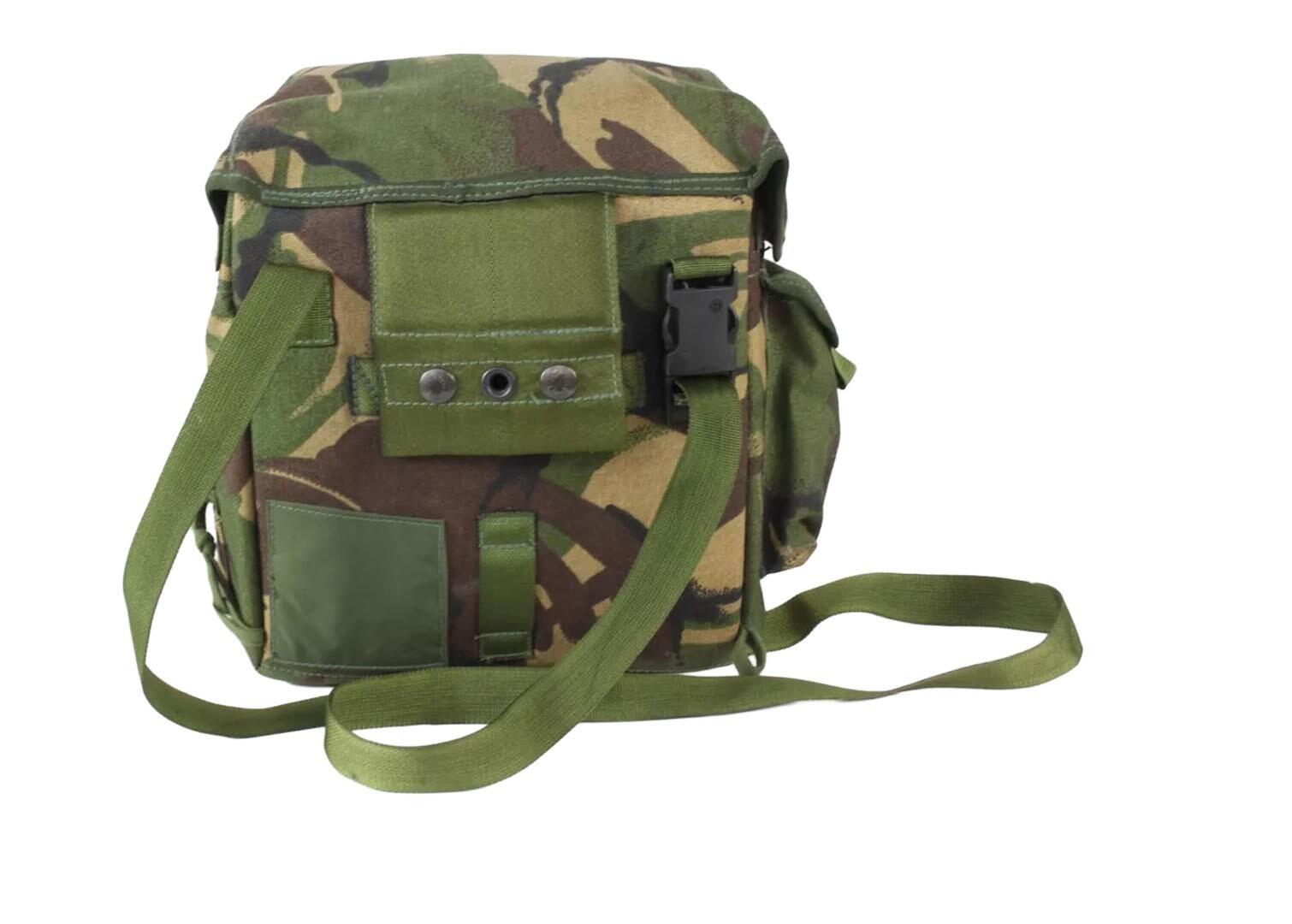 Haversack Respirator, DPM, Gas Mask Bag, PLCE, British Army, Tool bag