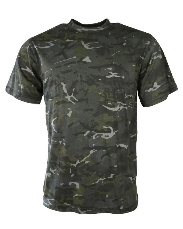 T Shirt BTP Black (British Terrain Pattern)
