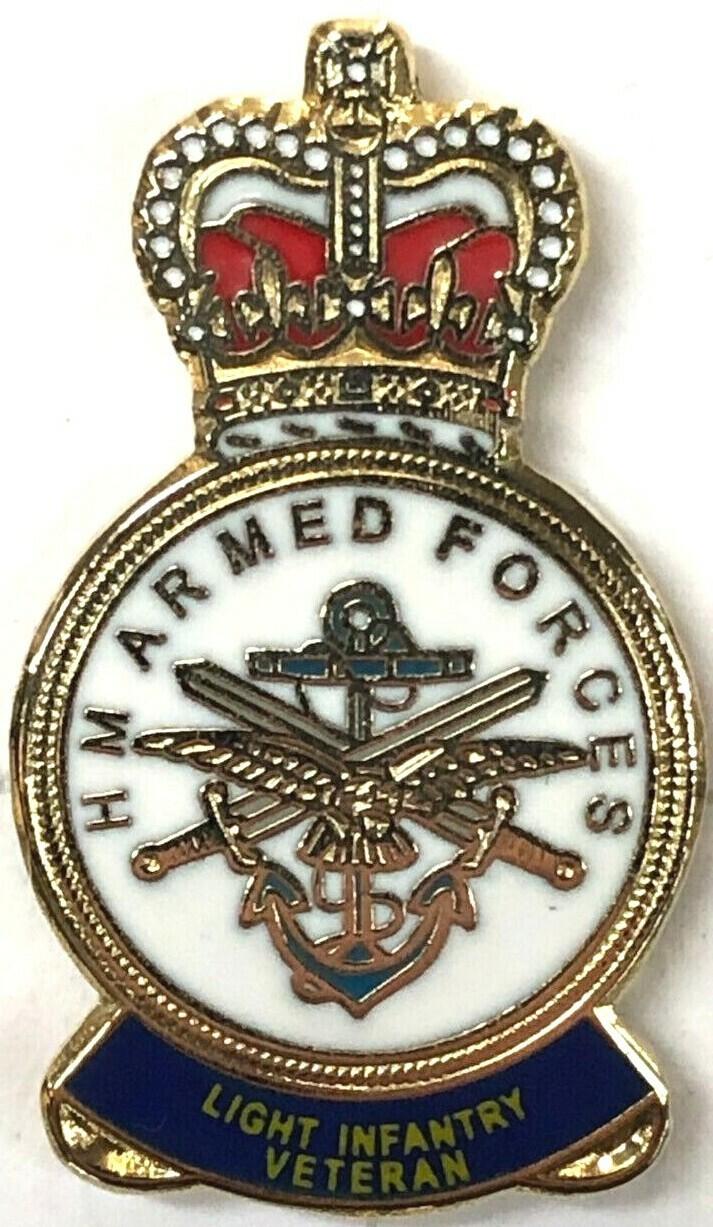 Armed Forces Veterans Lapel Pin Badges.