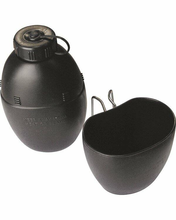 British Army Type 58 Pattern Water Bottle With Cup.