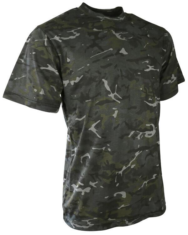 T Shirt BTP Black (British Terrain Pattern)
