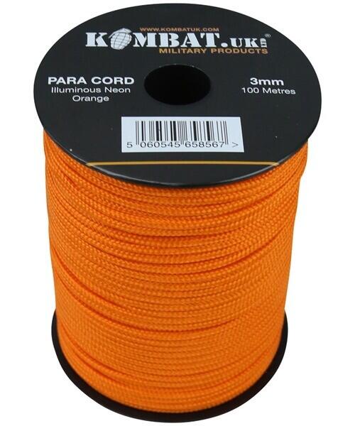 Kombat UK Para Cord 100 Metre Reel 6 Colours