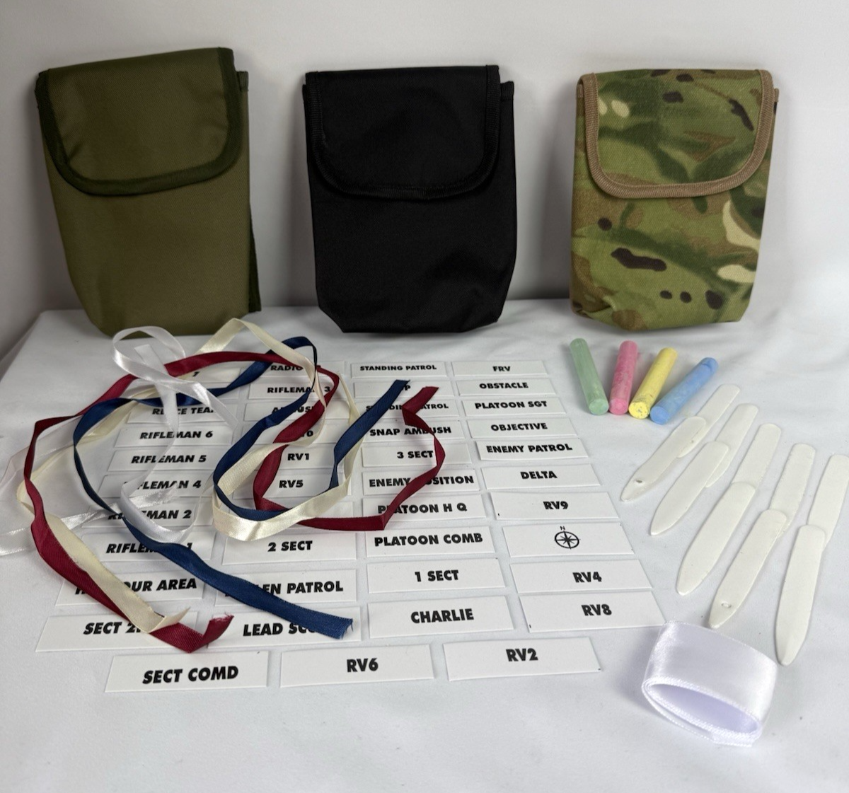 Army Model Kit Commanders Battle Orders - MTP, Black or Olive Case