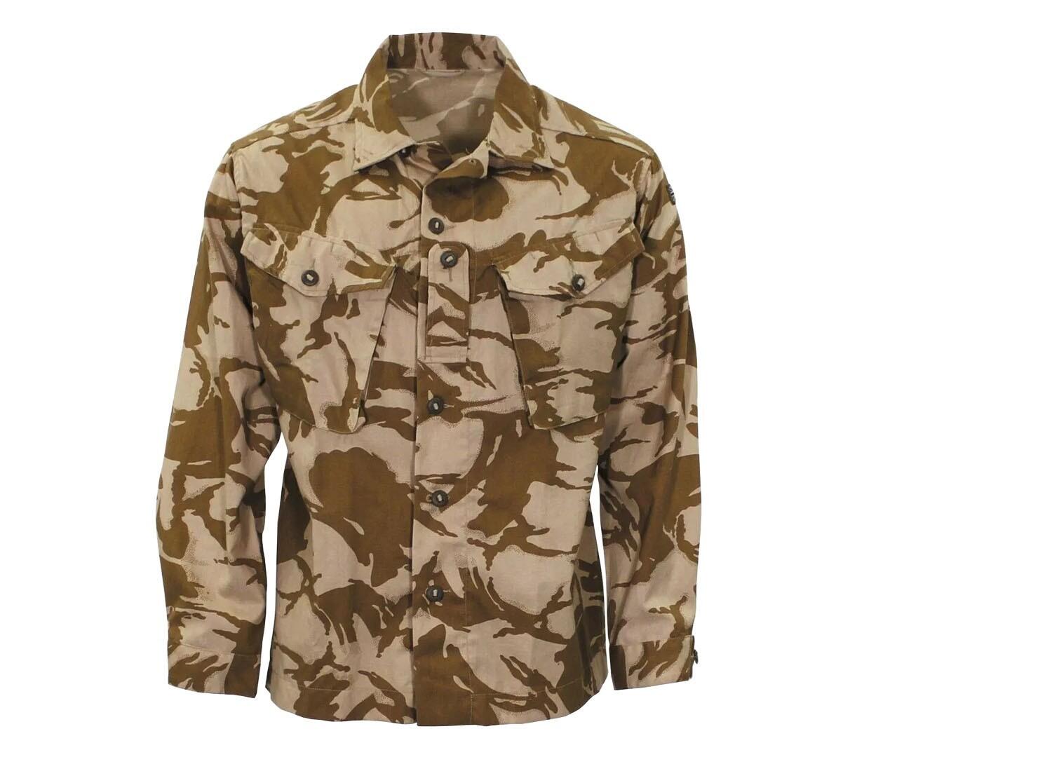 British Army DPM Desert Shirt Jacket, Tropical Lightweigt S95