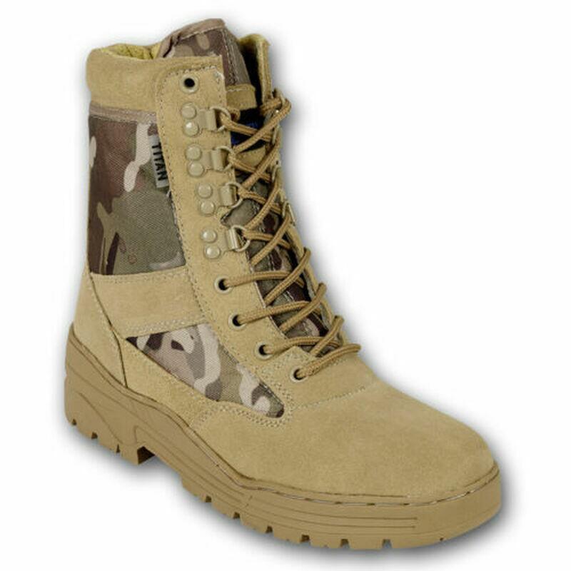Desert Patrol Boots MTP Multicam Combat Army Tactical Cadet Security ...