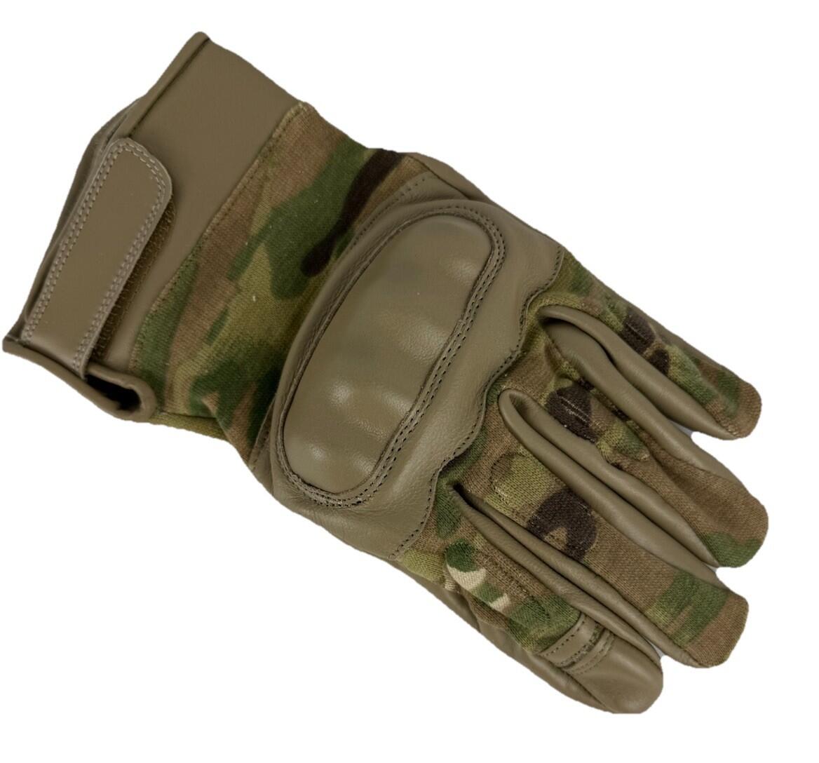 Tactical Army Military Gloves Combat Airsoft Hard Knuckle Leather