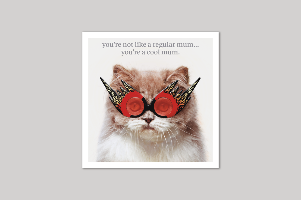 Cool Mum Greeting Card | Icon