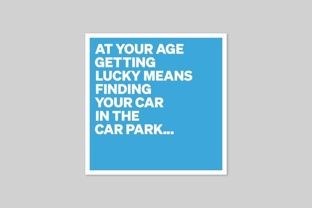 Getting Lucky Greeting Card | Icon