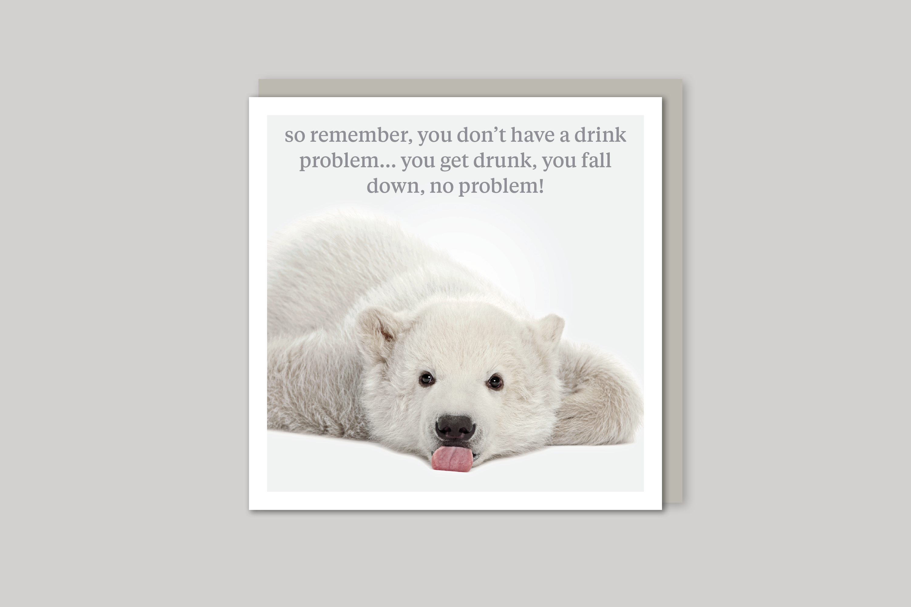 No Problem Greeting Card | Icon
