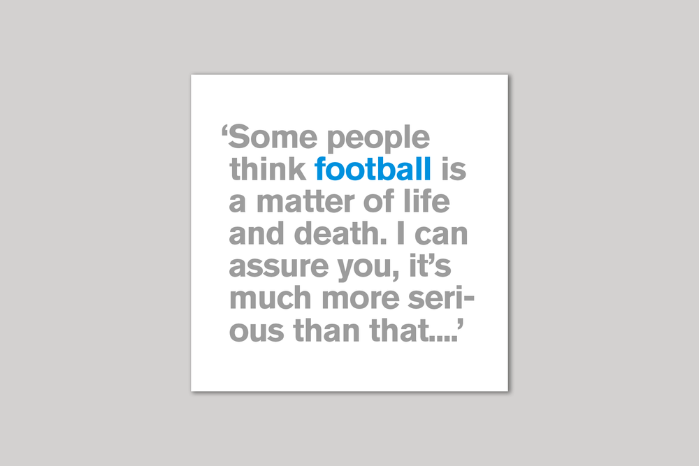 Football Greeting Card | Icon