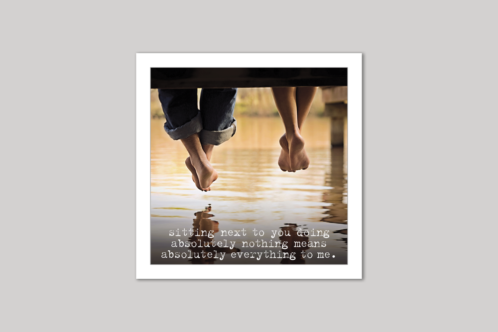 Absolutely Everything Greeting Card | Icon