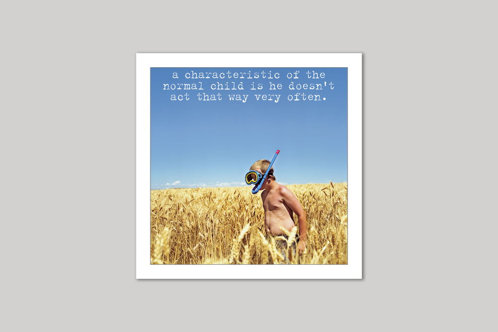 Normal Child Greeting Card | Icon