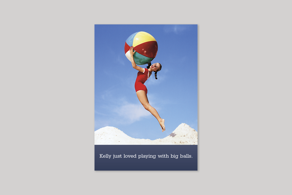 Big Balls Greeting Card | Icon