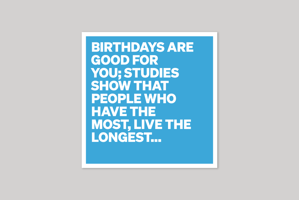 Studies Show…. Greeting Card | Icon