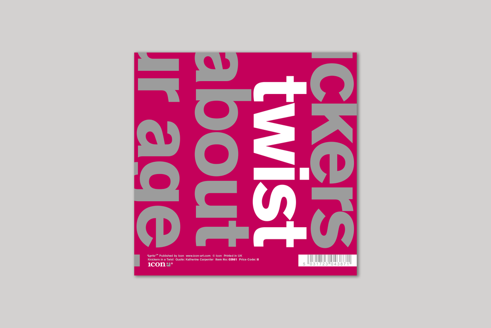 Knickers in a Twist Greeting Card | Icon