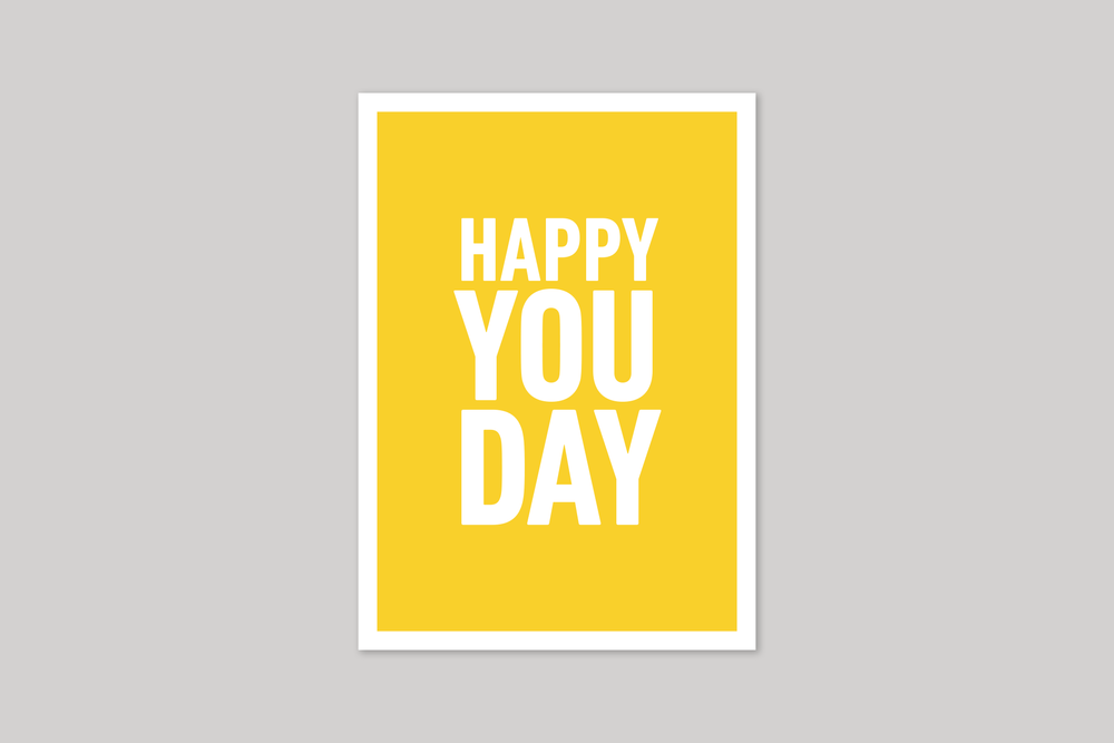 Happy You Day Greeting Card | Icon