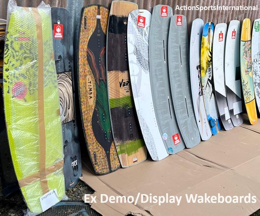 Ex Demo Display Wakeboards and Bindings