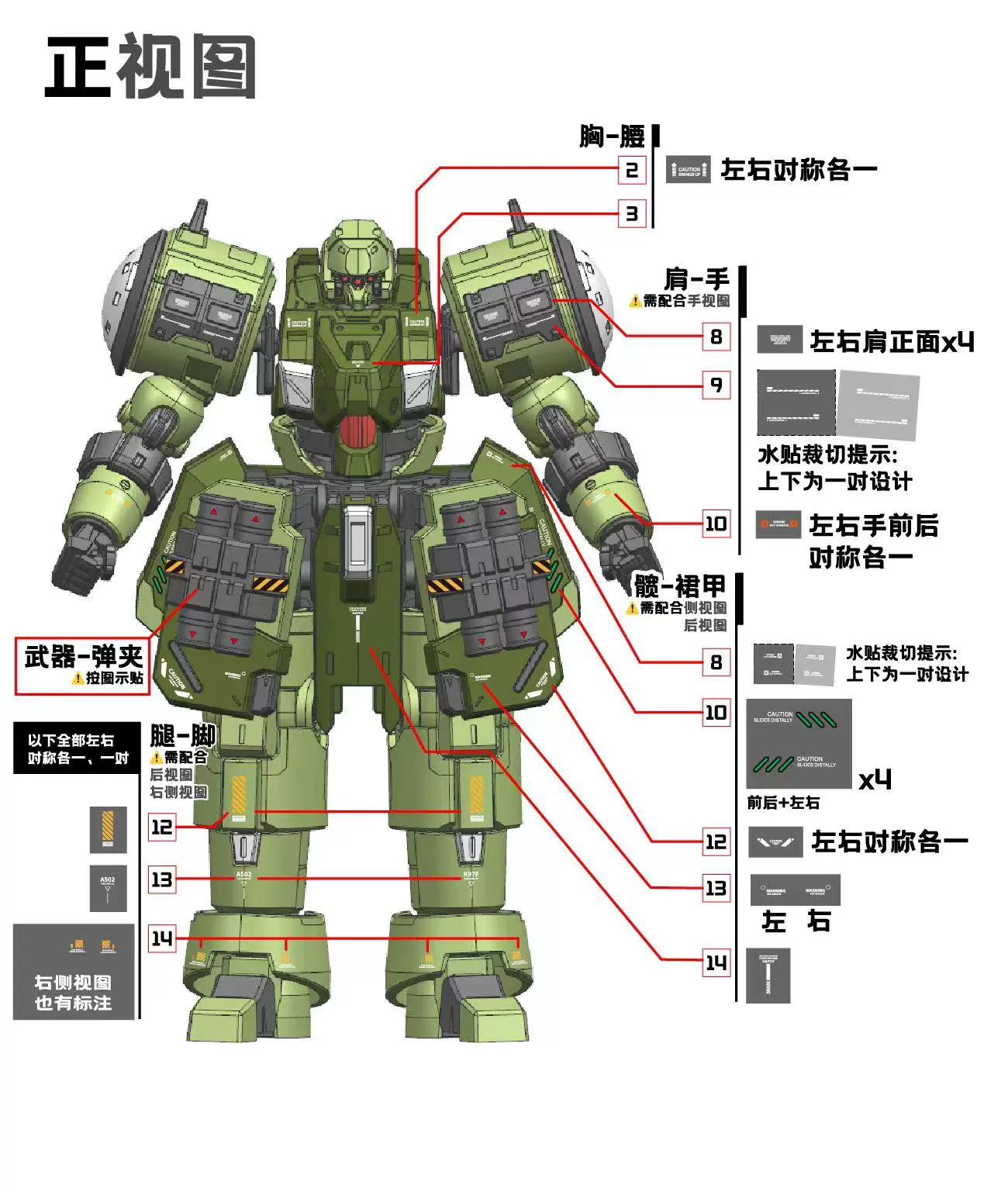 Sheik Mainland 1/144 Zarov (Forest Green)