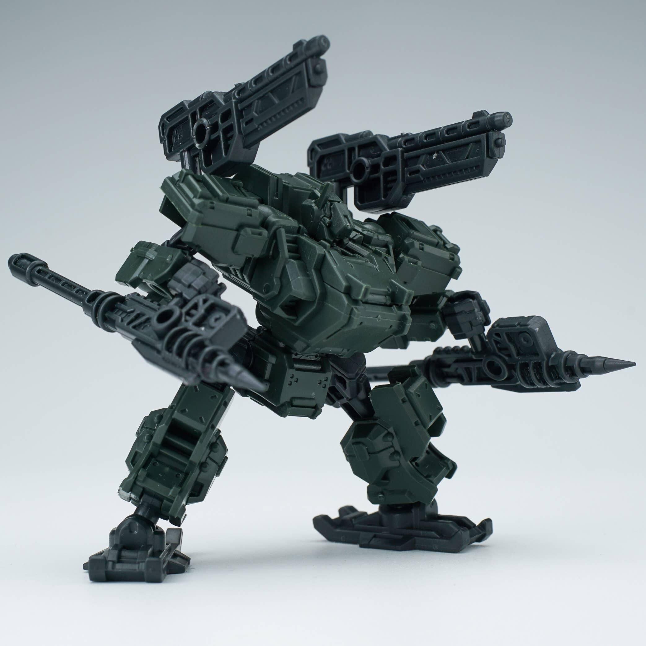 Sheik Mainland - 3 Min Project - 1/60 MUS-A4 Fortishield (Green) (Set of 3)