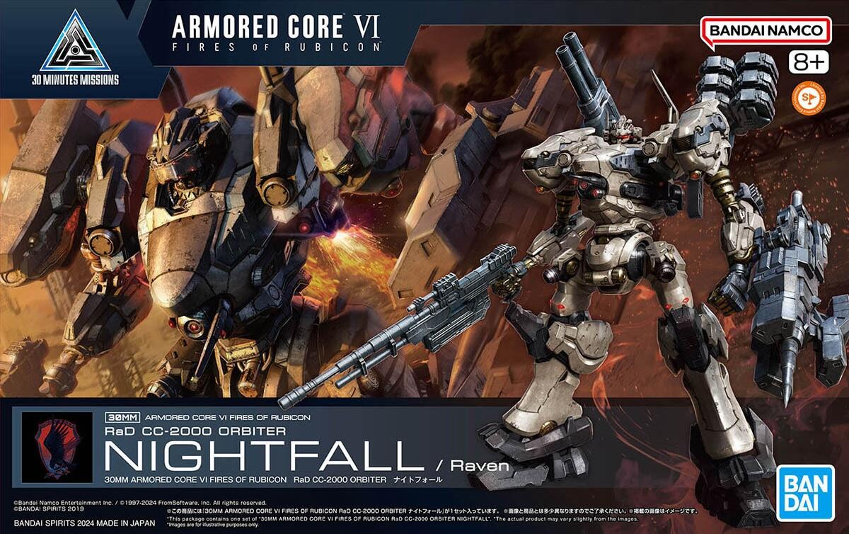 30MM x Armored Core VI Fires of Rubicon RaD CC-2000 Orbiter Nightfall