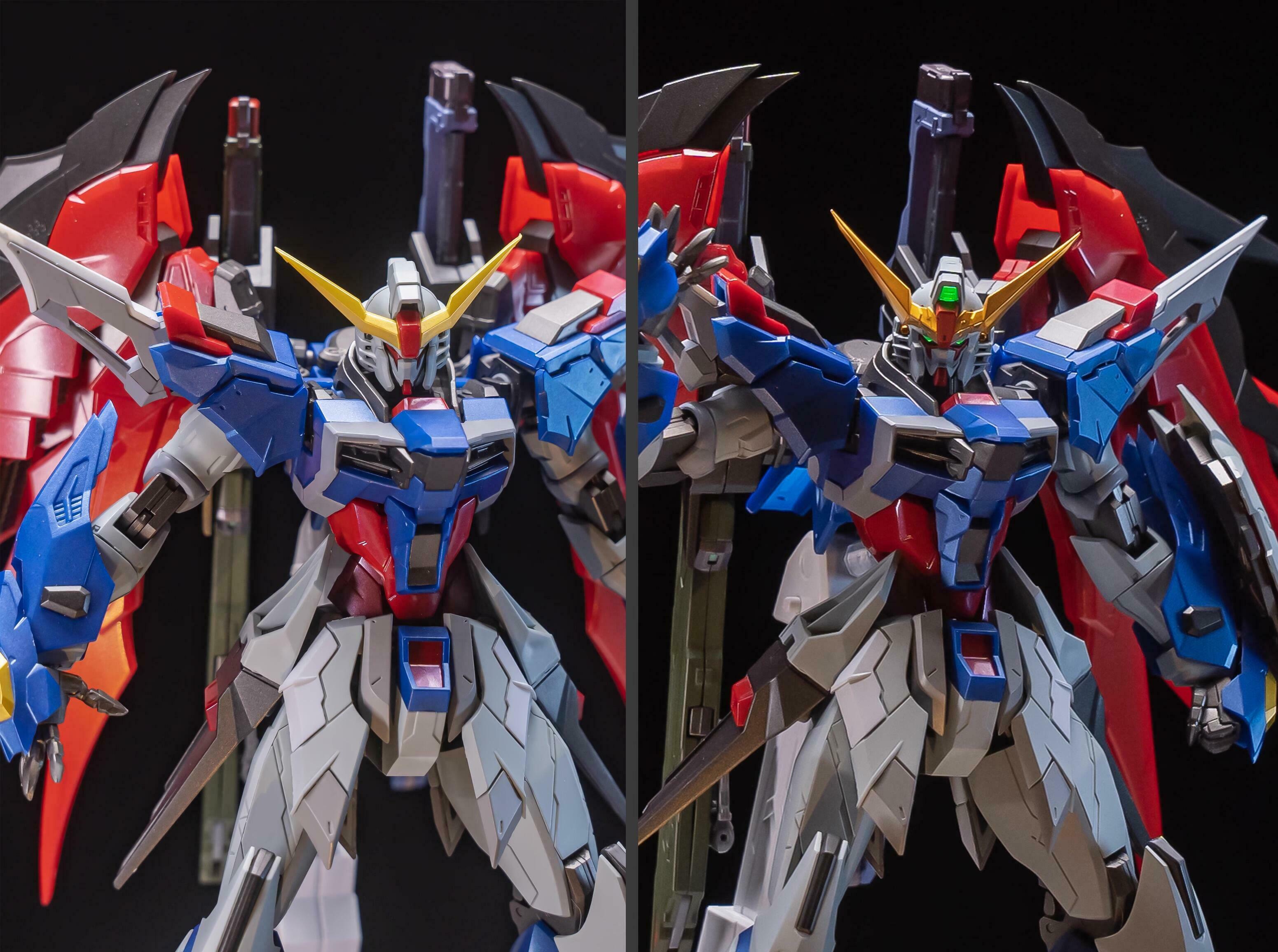Minerva Hobby - 1/100 Head Kit for MG Destiny Gundam (GK Color)