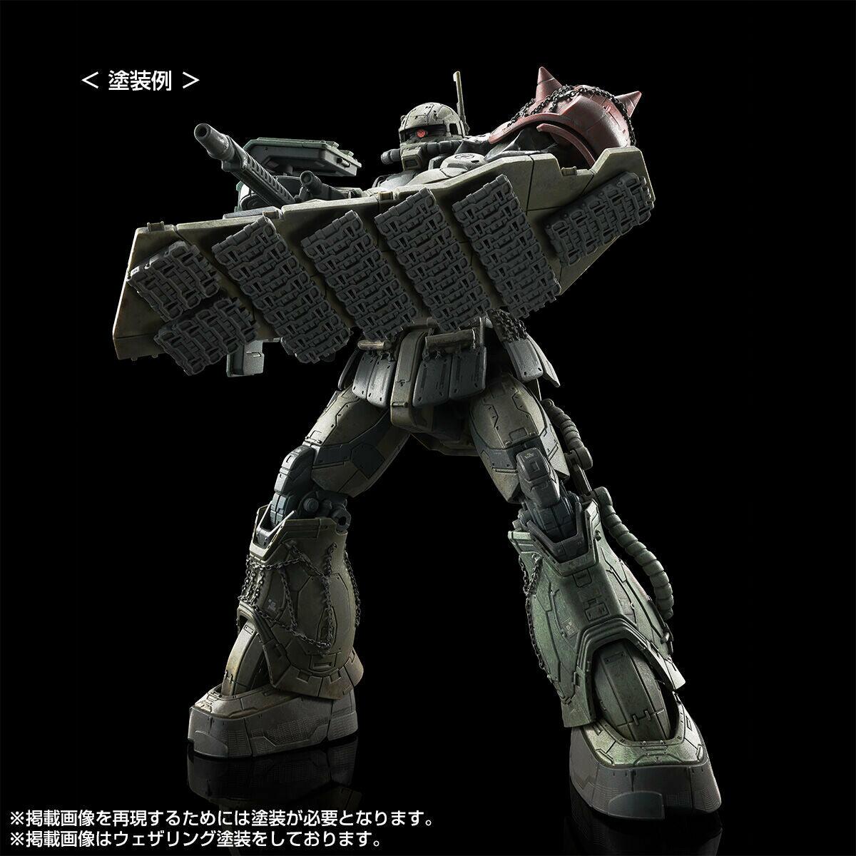 HG 1/144 MS-06F Zaku II F Type LeSEAN & Zaku II (Unidentified Type ...