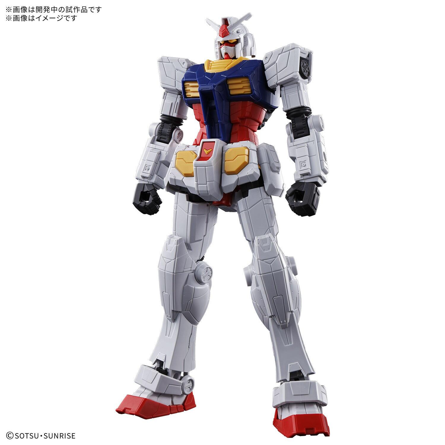 EG 1/144 RX-78F00/E Gundam + EX-001 G.L.R.S.S Feather UNIT