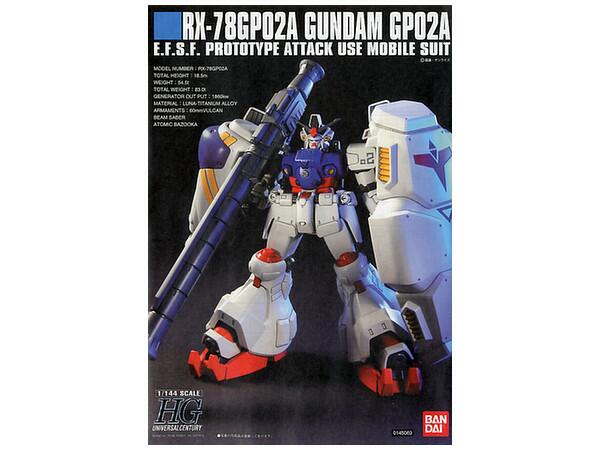 HGUC 1/144 RX-78GP02A Gundam GP02A