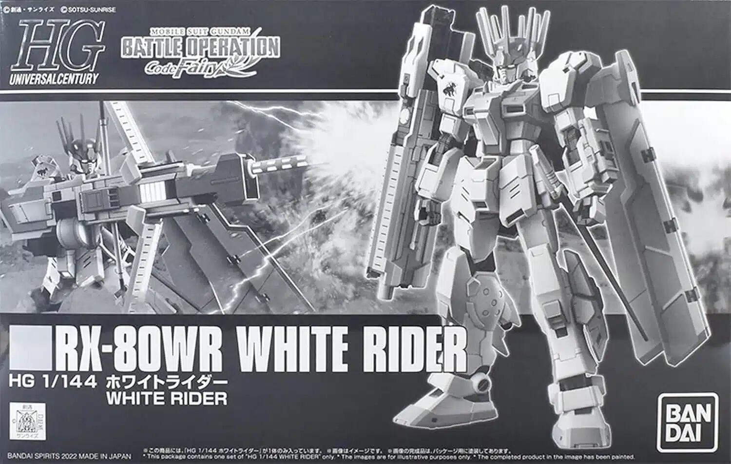HG 1/144 RX-80WR White Rider