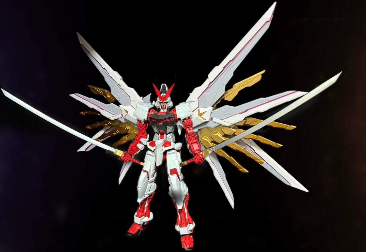 Nuclear Modeling - 1/100 White Slash Flying Backpack