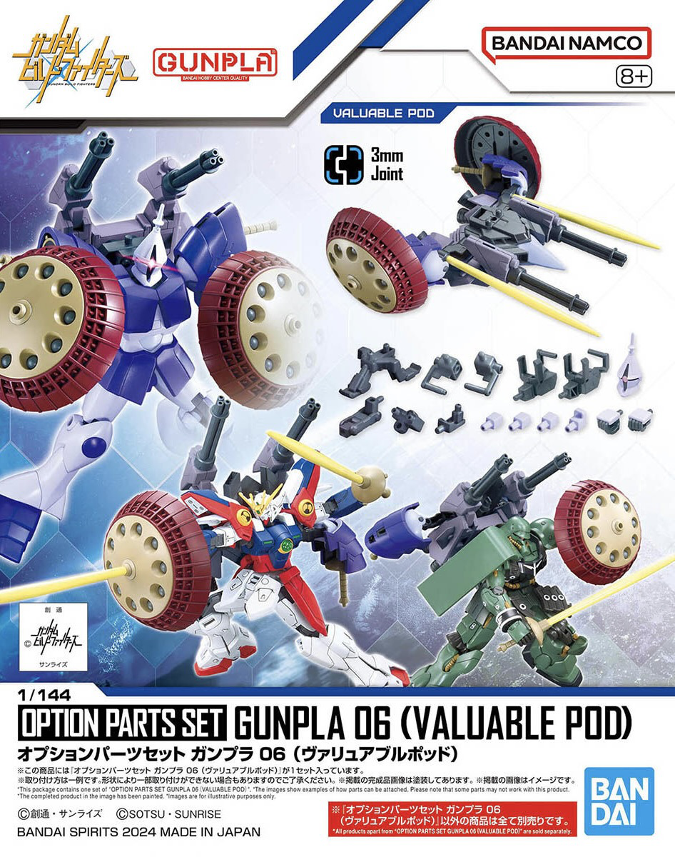 Gundam Option Parts Set Gunpla 06 (Valuable Pod)