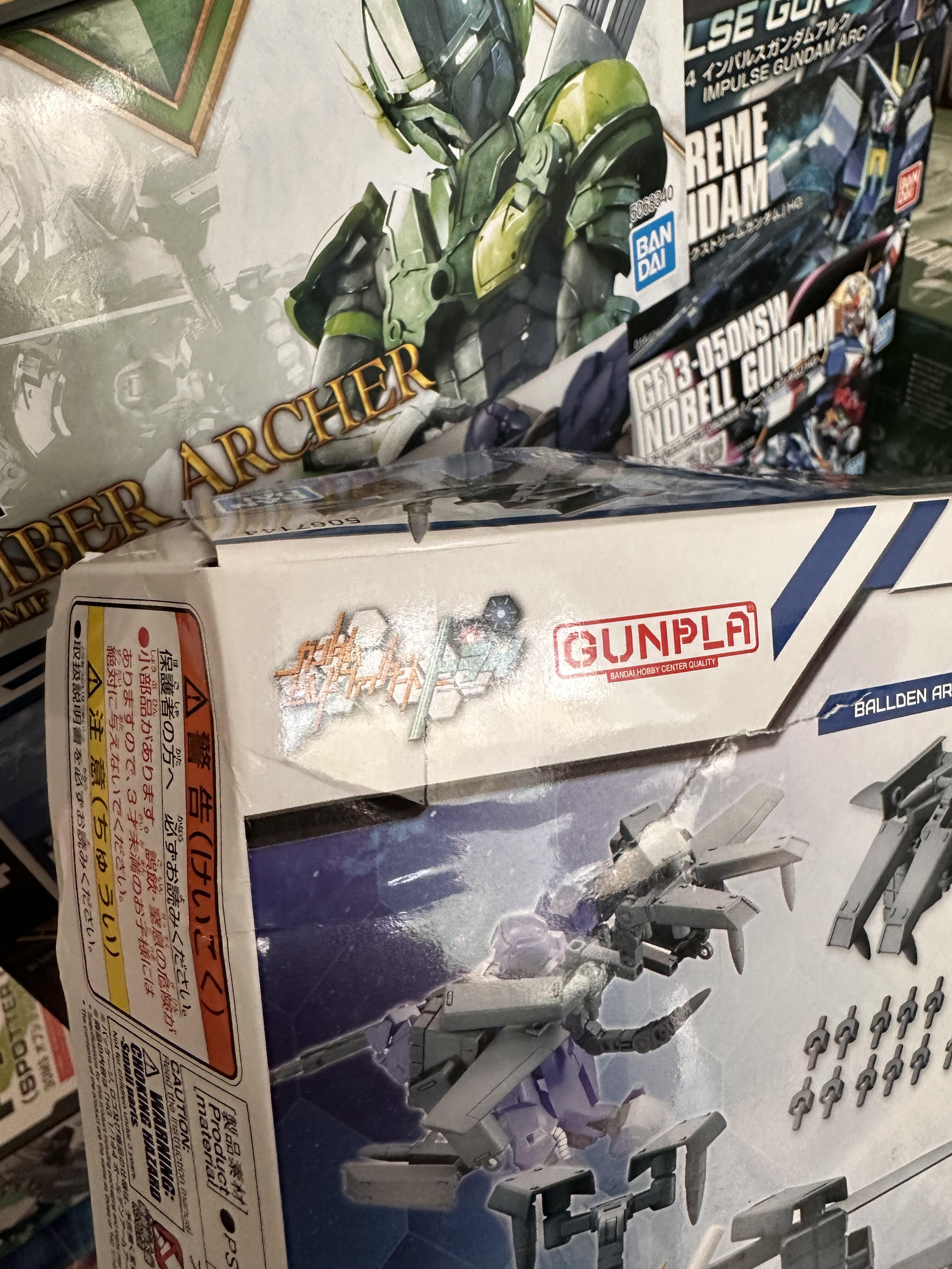 [Box Damaged] Gundam Option Parts Set Gunpla 08 (Bolden Arm Arms)