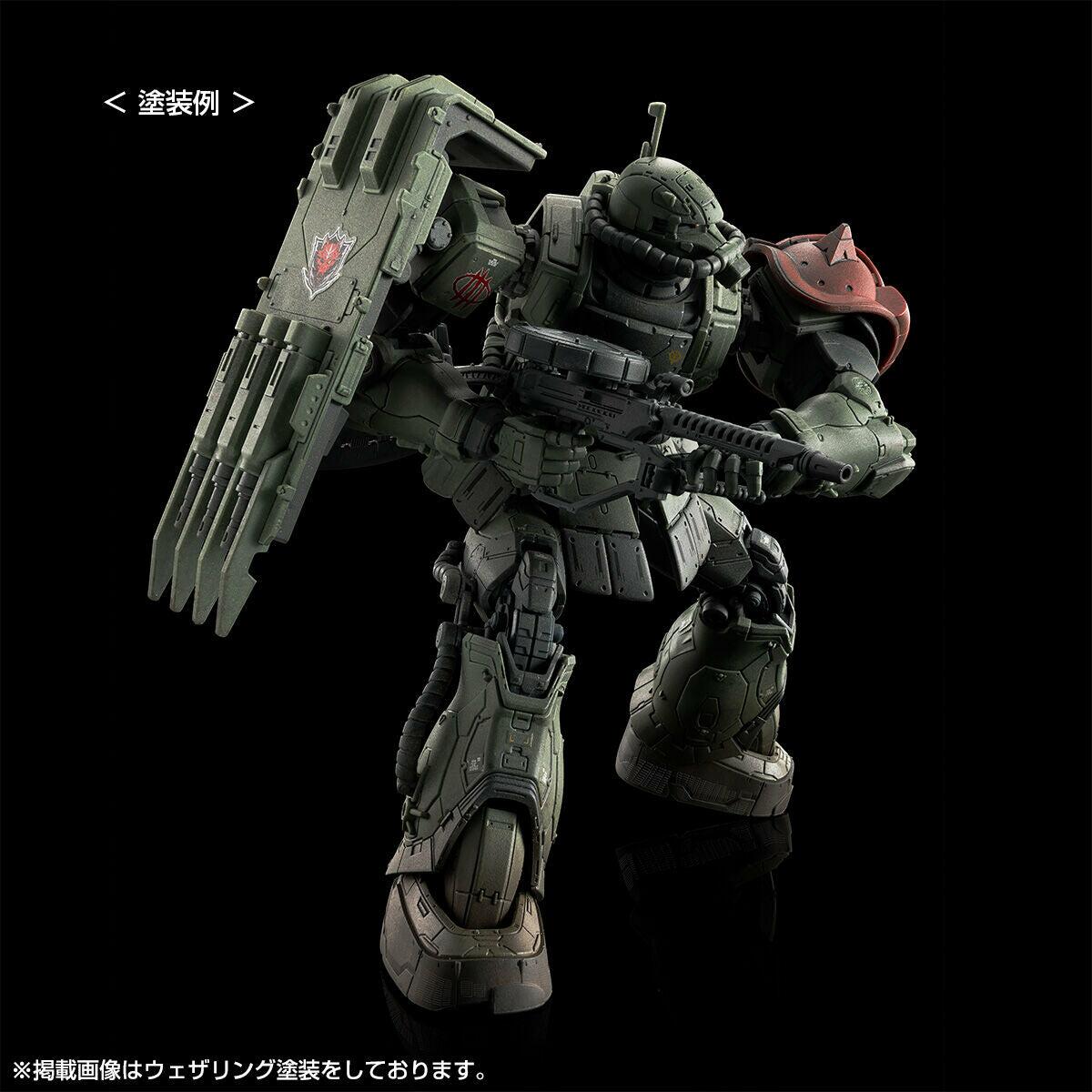 HG 1/144 MS-06F Zaku II F Type LeSEAN & Zaku II (Unidentified Type ...