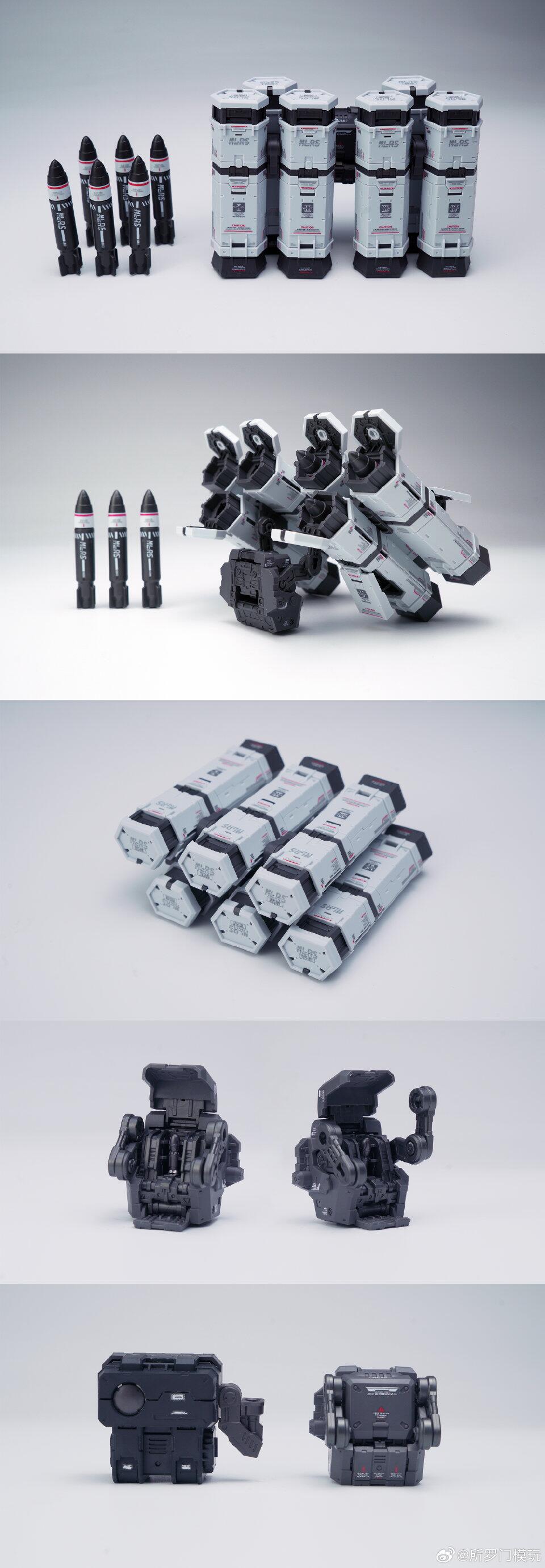 Solomon 1/100 Physalis GP02 MLRS Option Pack + Clear Armor Parts