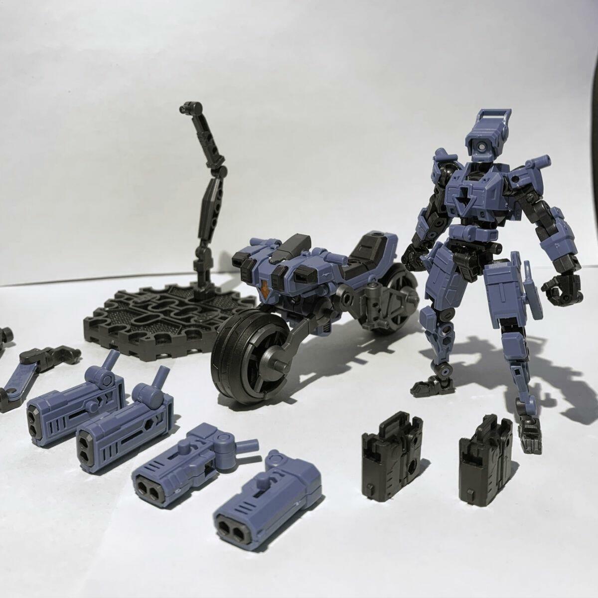 Sky Animation 1/24 - Flying Cavalry (Blue)