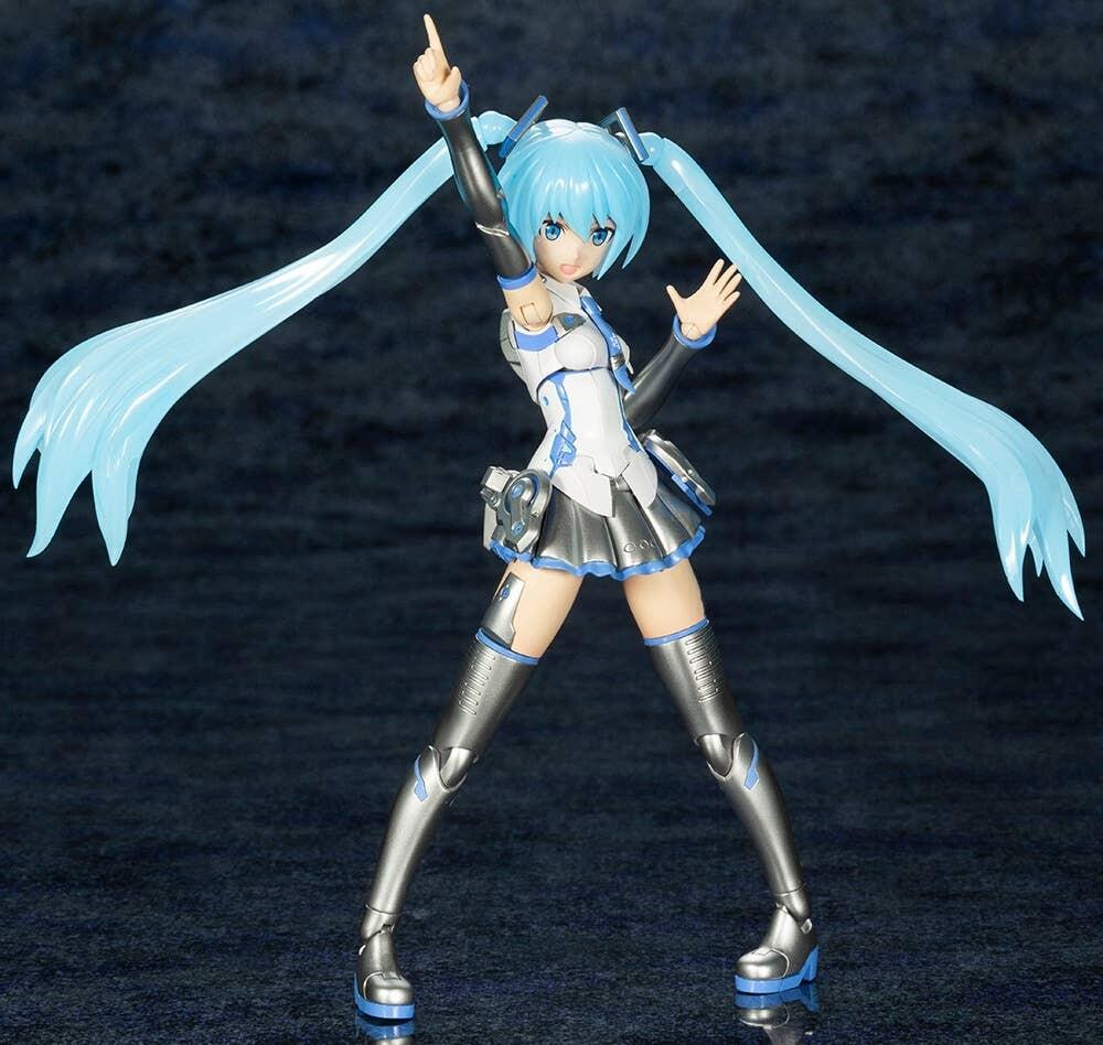 Frame Music Girl 1/10 Snow Miku