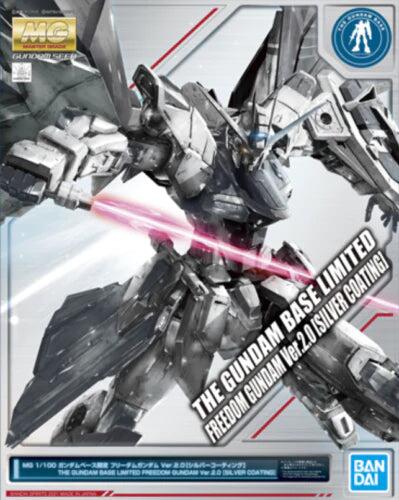 MG 1/100 The Gundam Base Limited Freedom Gundam Ver.2.0 [Silver Coating]