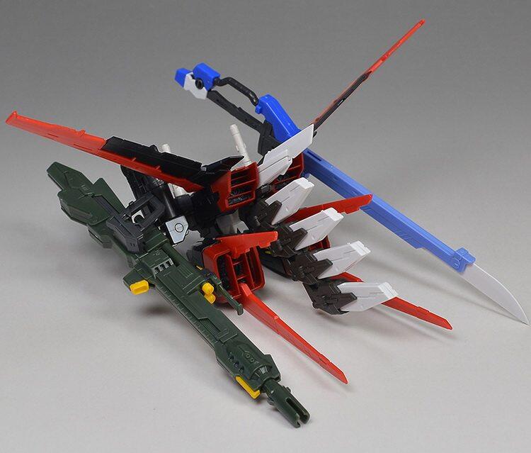 NWS - 1/144 Combine Backpack for RG 1/144 Strike Gundam + Skygrasper ...