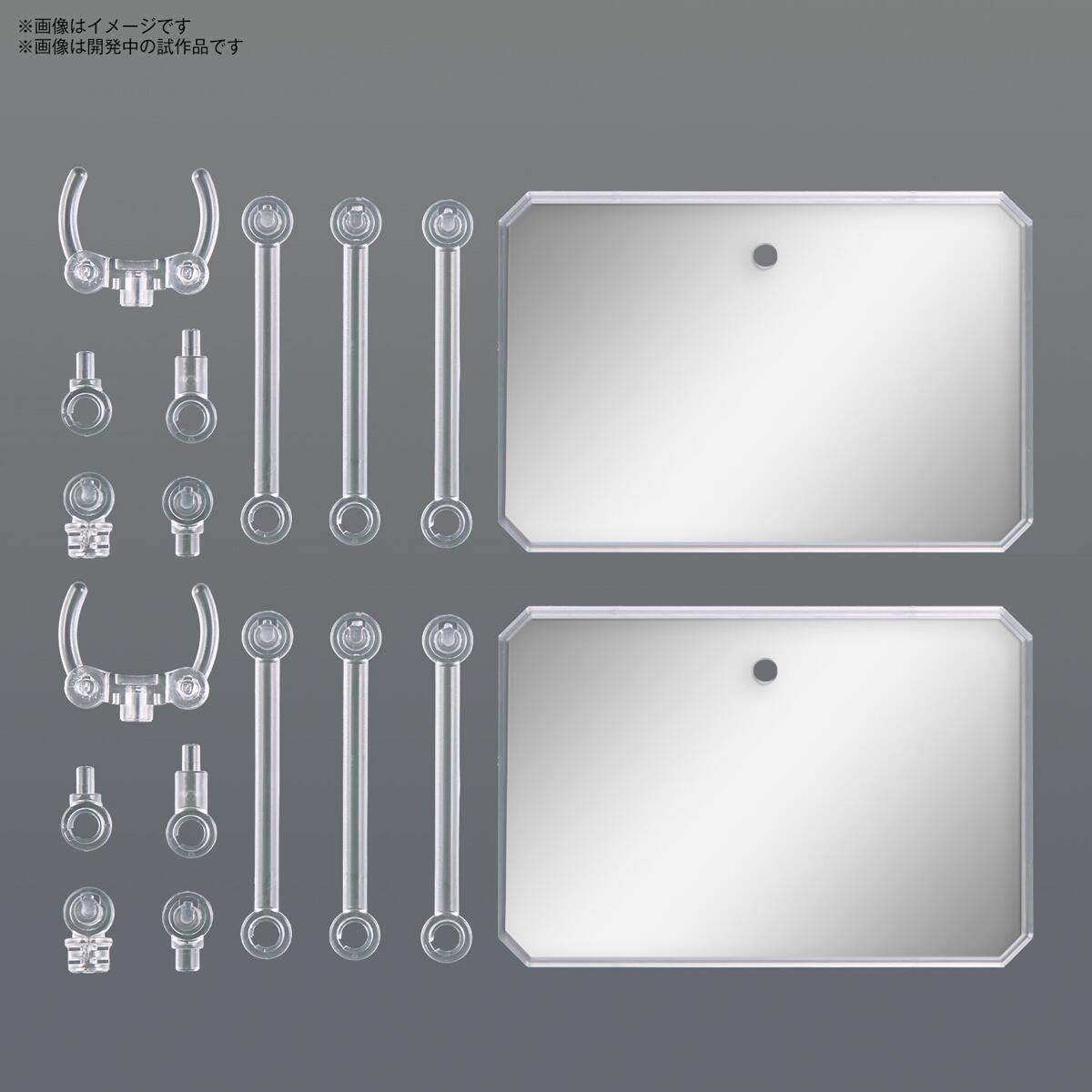 Action Base 6 (Clear) Mirror Stickers Set