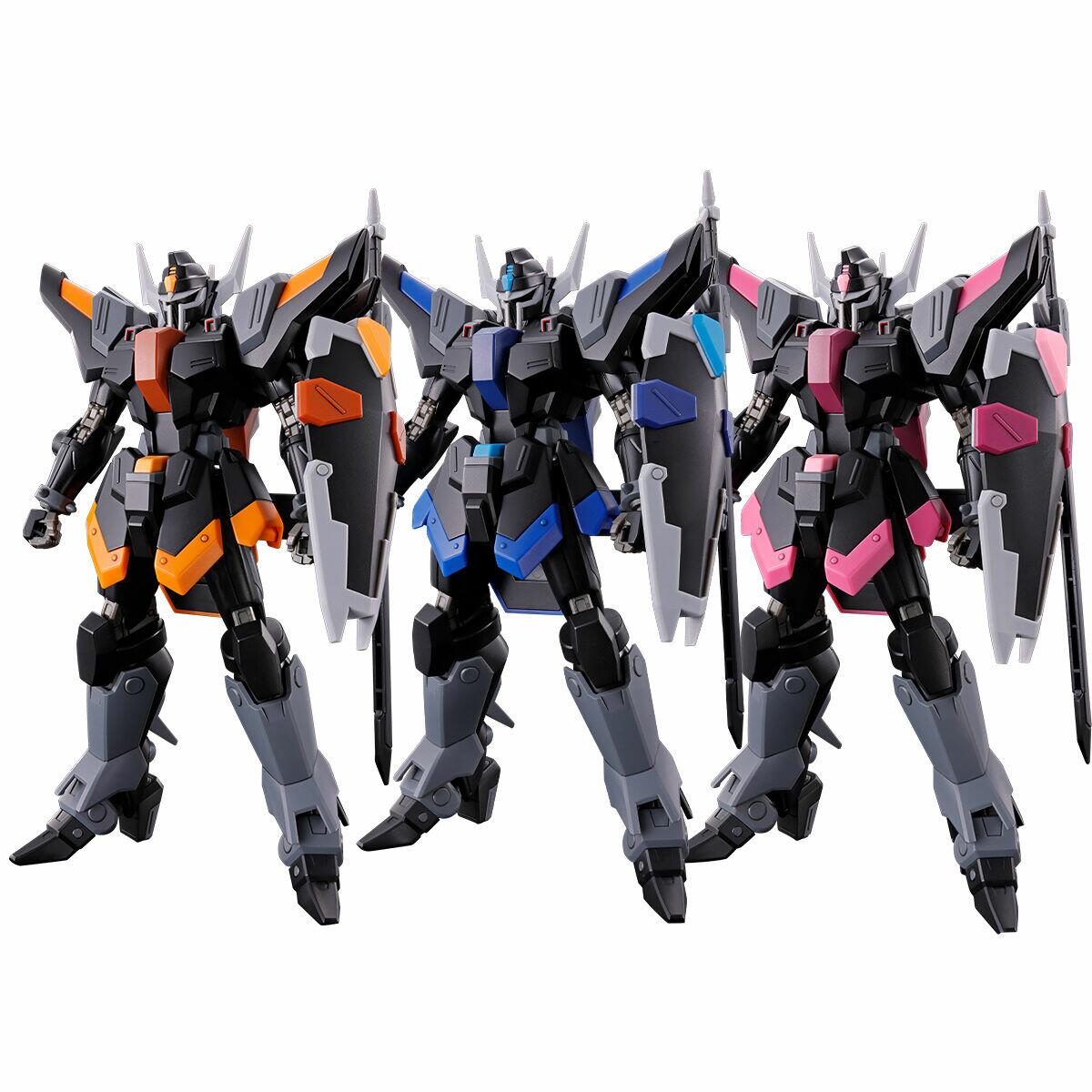 HG 1/144 Black Knight Squad Rud-ro.A Redelard Custom & Daniel Custom & Liu Custom Set