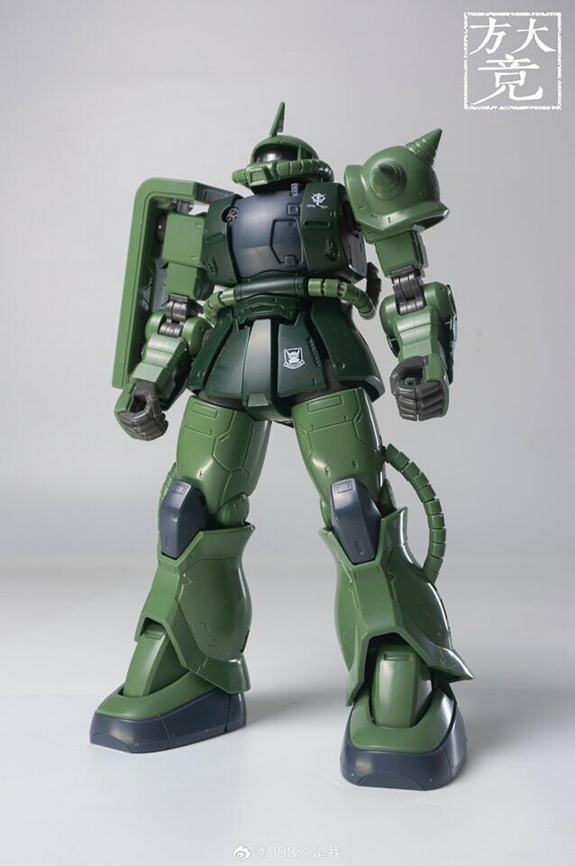 Fangdajing 1/72 Zaku II Gto Green/Grunt Ver.