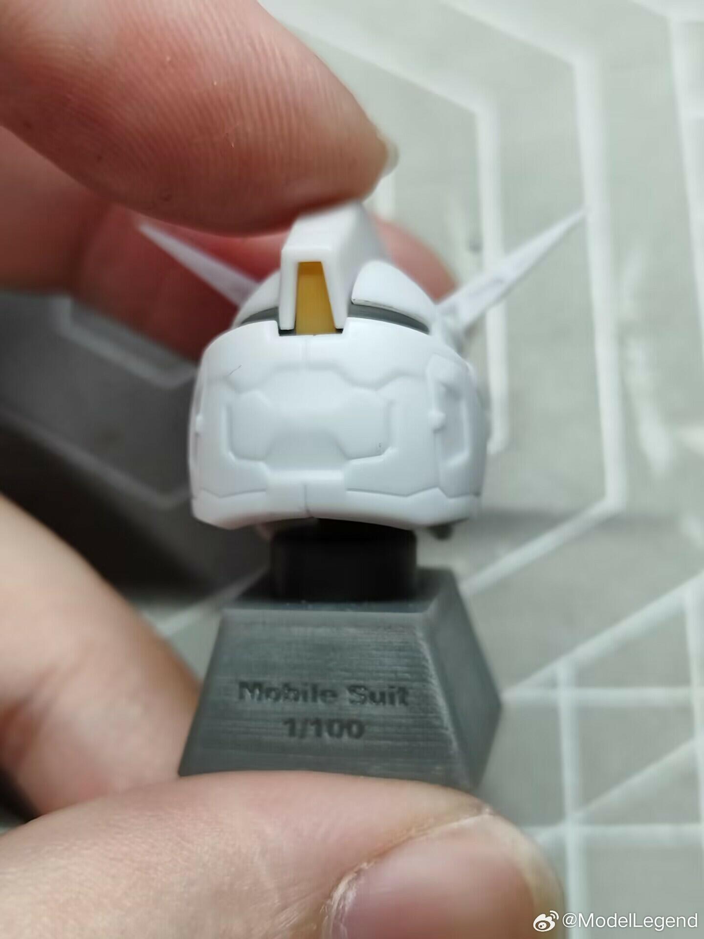 3D Color Print - 1/144 Rx-78-2 Gundam Head