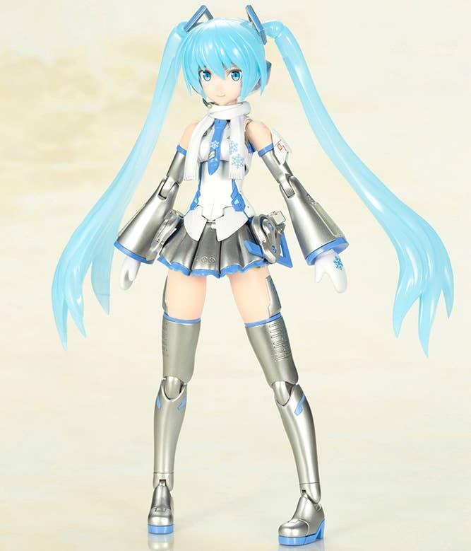 Frame Music Girl 1/10 Snow Miku