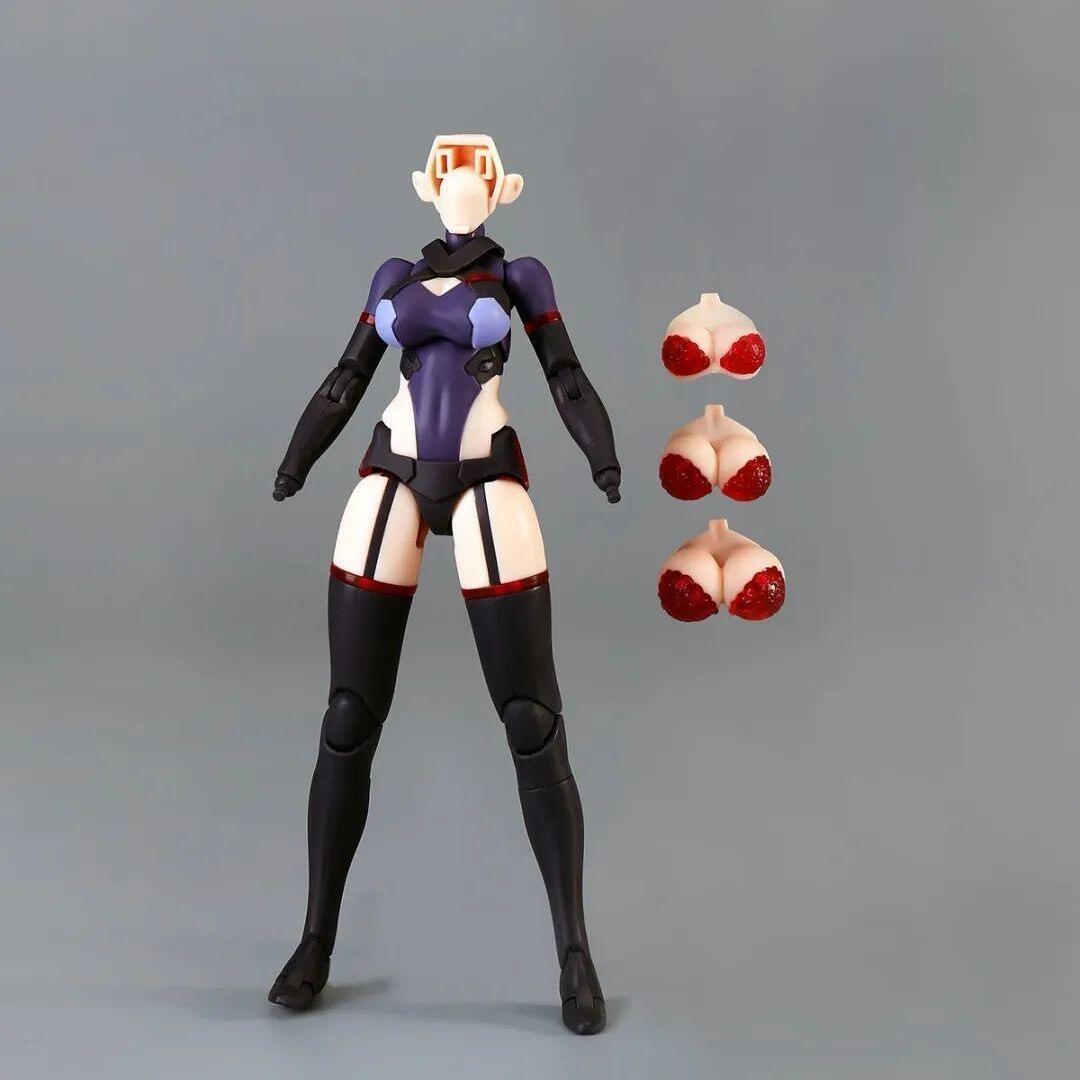 D House - 1/12 Body Upgrade Part for Megami Device (Black)