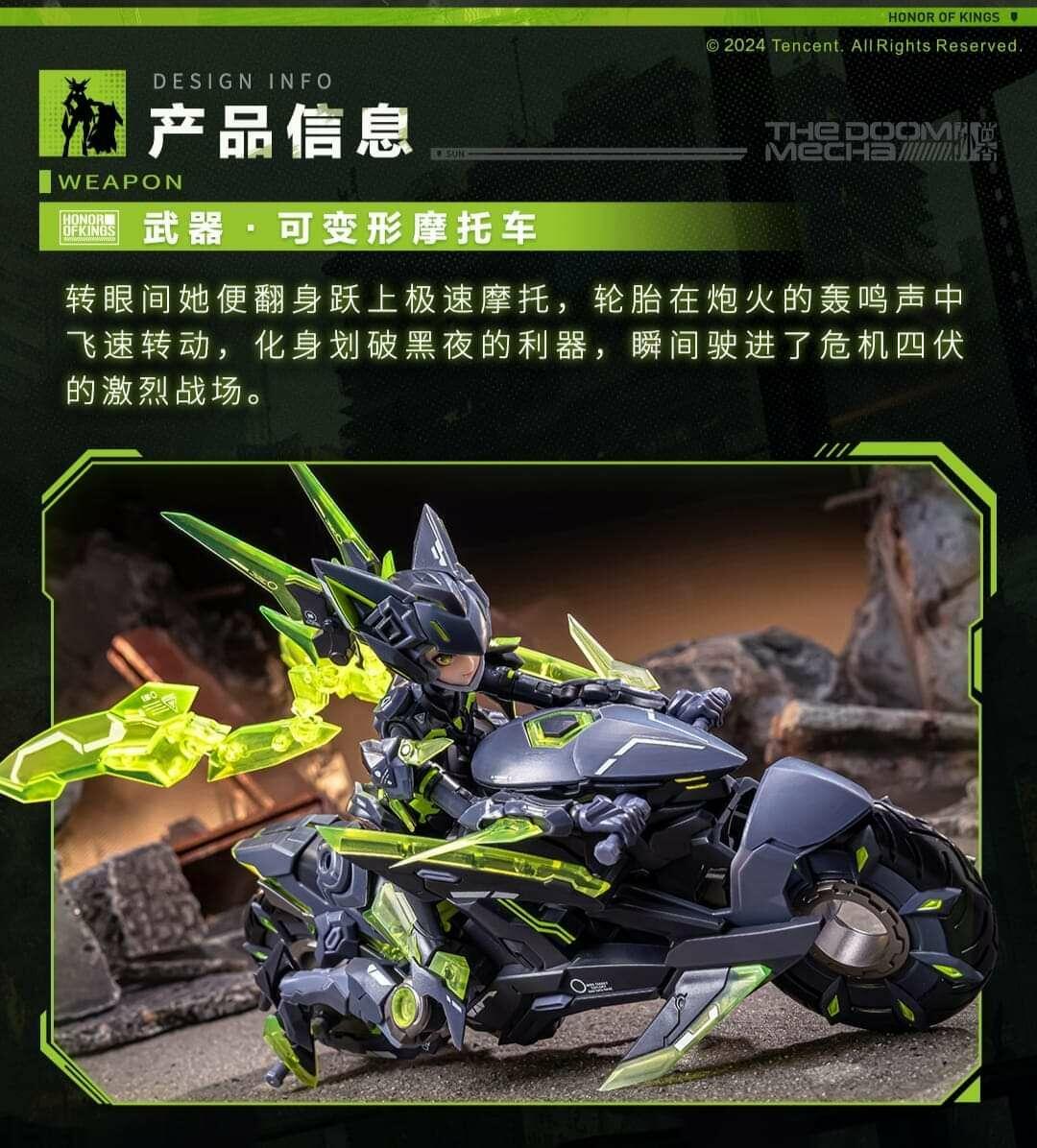 Nuclear Gold Reconstruction - 1/12 Honor of Kings Lady Sun